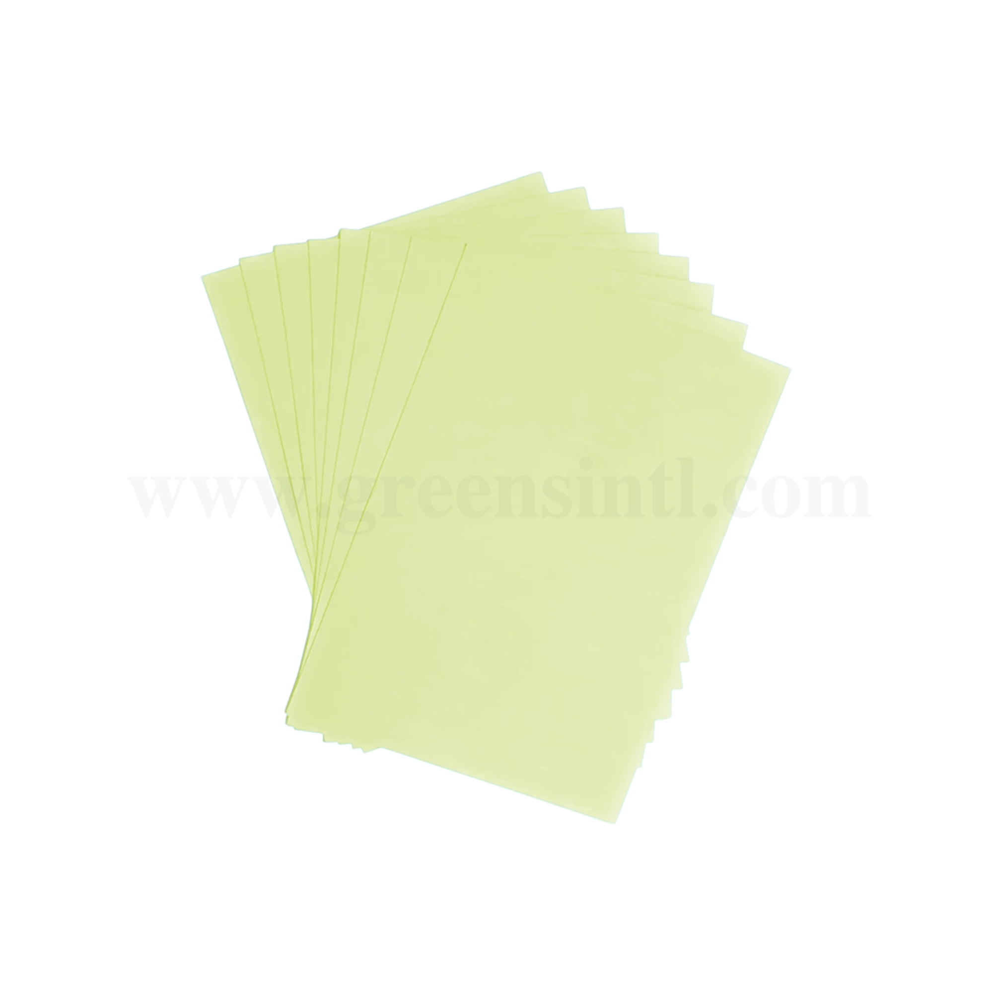 CDA Edible Wafer Paper A4 Yellow - 300 x 210 mm-10 Pcs